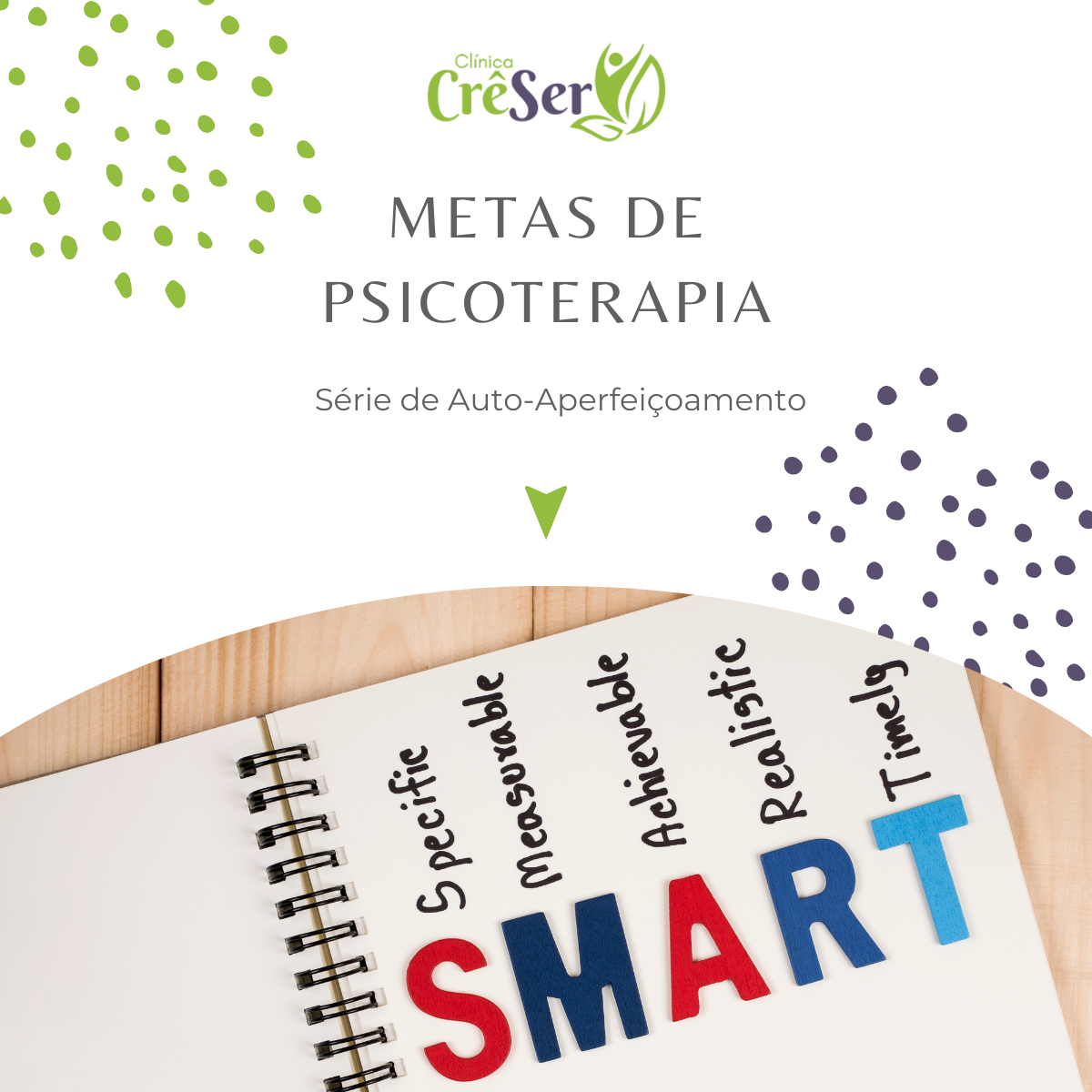 Metas de Psicoterapia - SMART - Clínica CrêSer